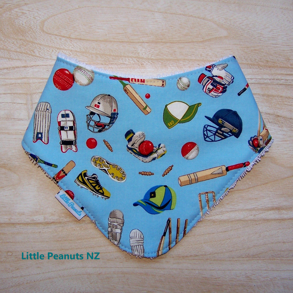 Cricket Dribble Bib – Little Peanuts NZ