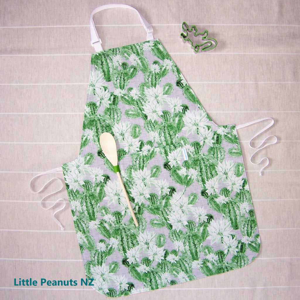 Apron - Cacti Flower – Little Peanuts NZ