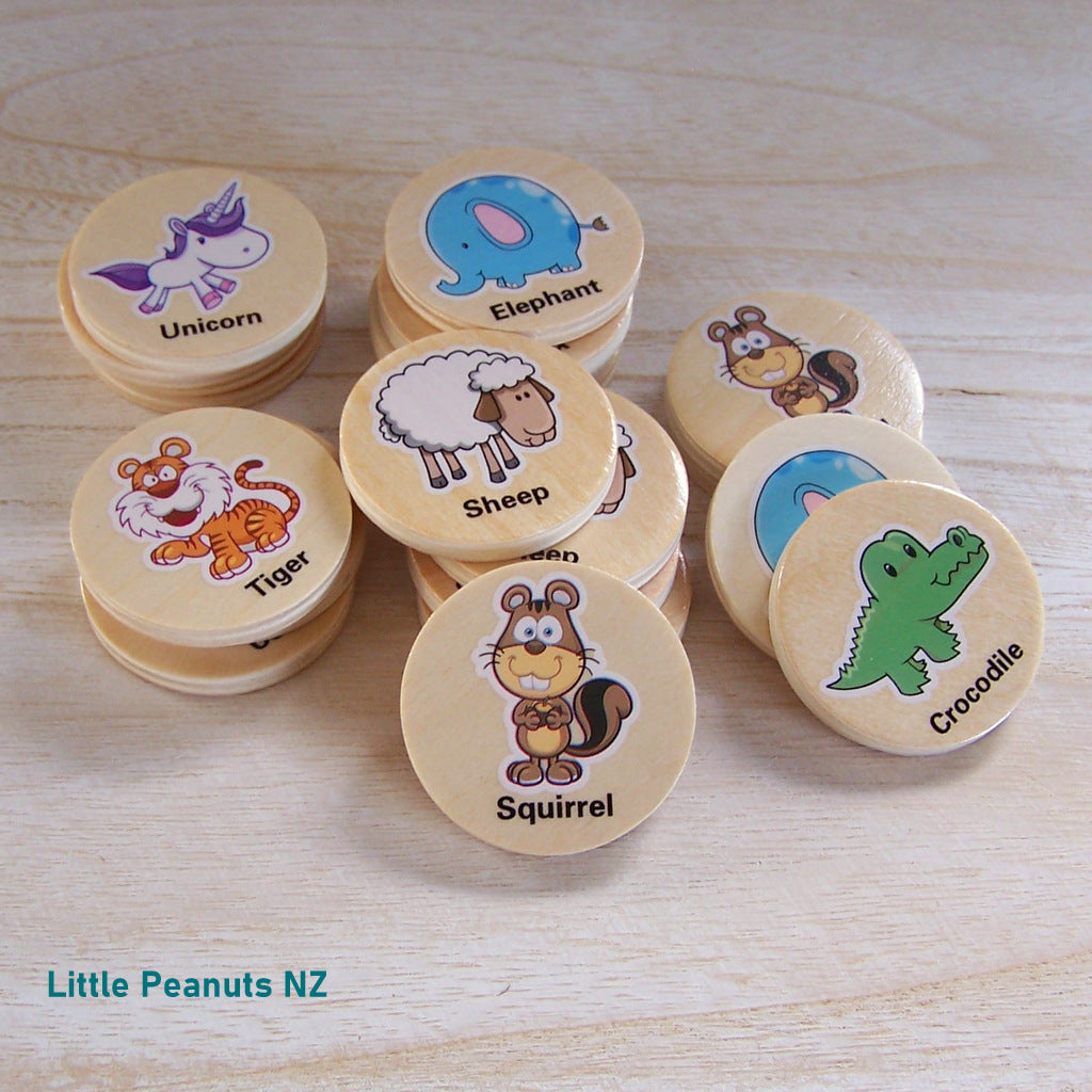 Memory Game - Animals – Little Peanuts NZ